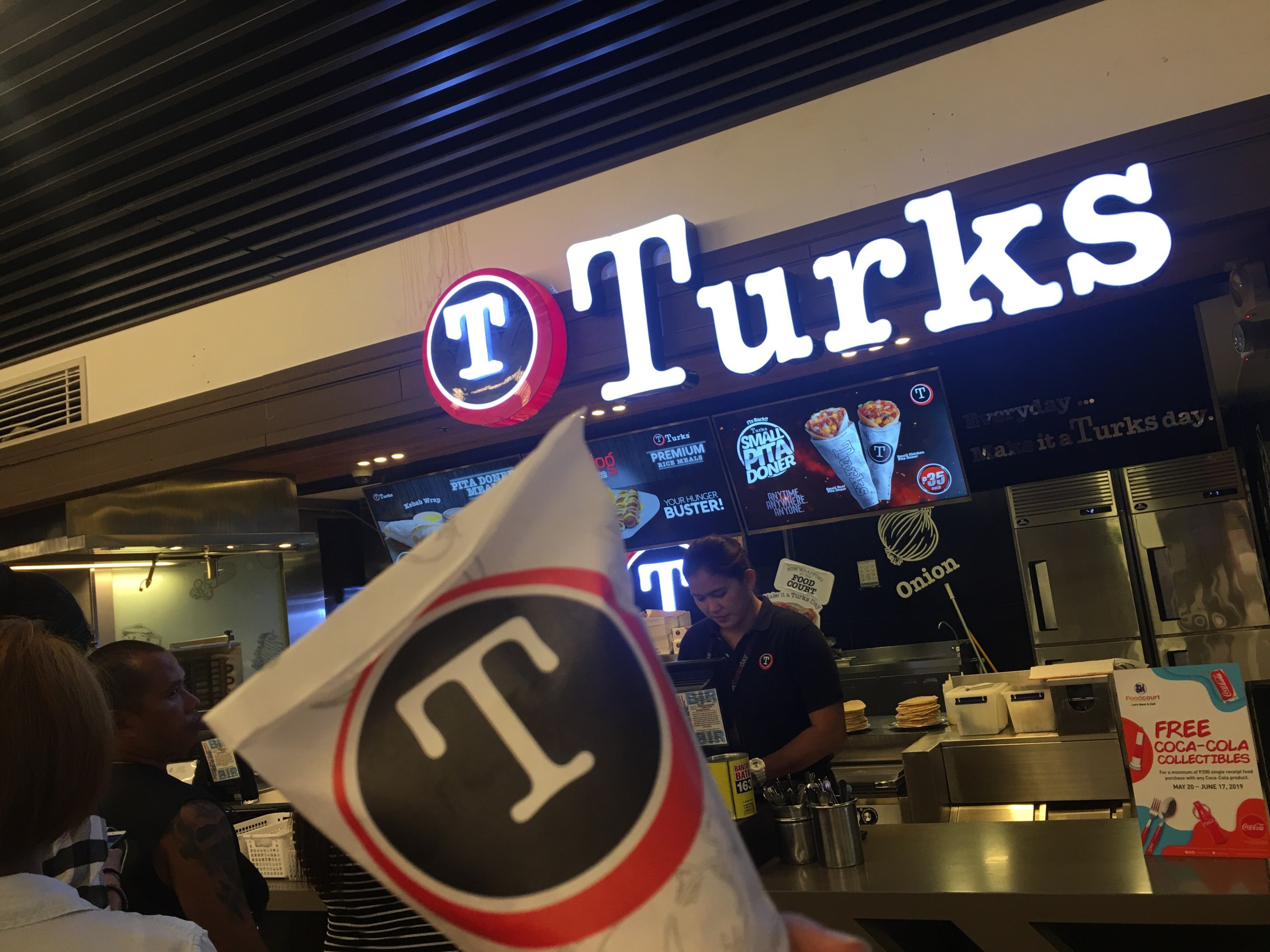 Quick snack time at Turks, SM North EDSA – Jellybeans in the City