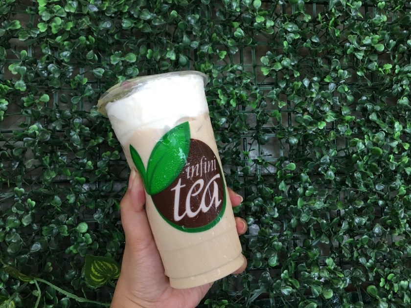 Milk tea treat at Infinitea, Tomas Morato – Jellybeans in the City