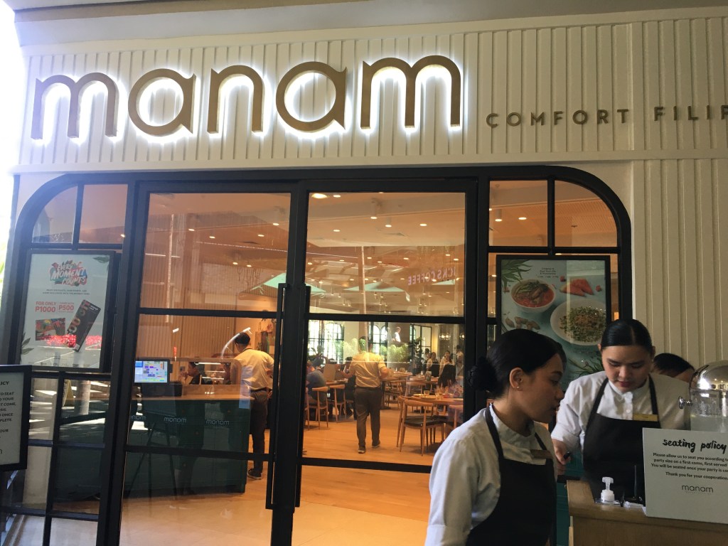 Manam Comfort Filipino, Trinoma – Jellybeans in the City