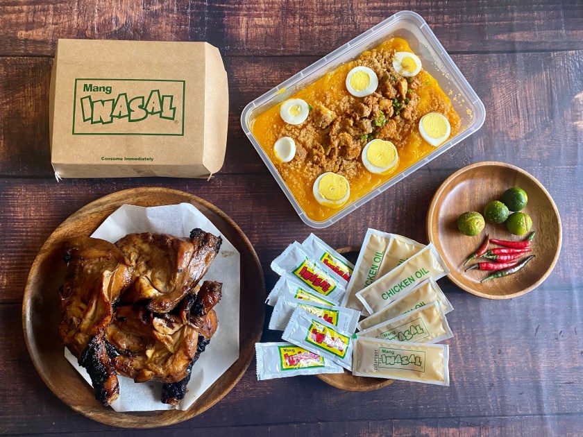 Get a free palabok platter with your Mang Inasal family size chicken ...