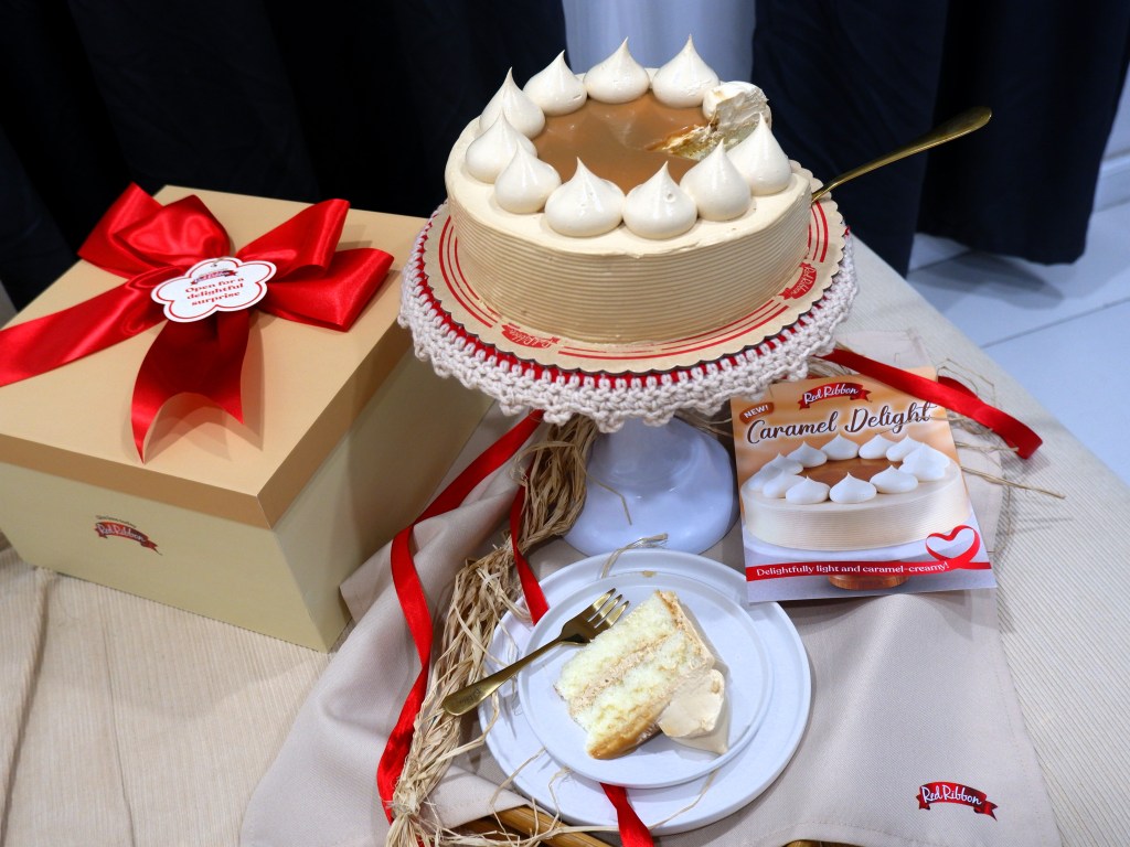 Treat yourself to something delightful: Red Ribbon’s New Caramel ...