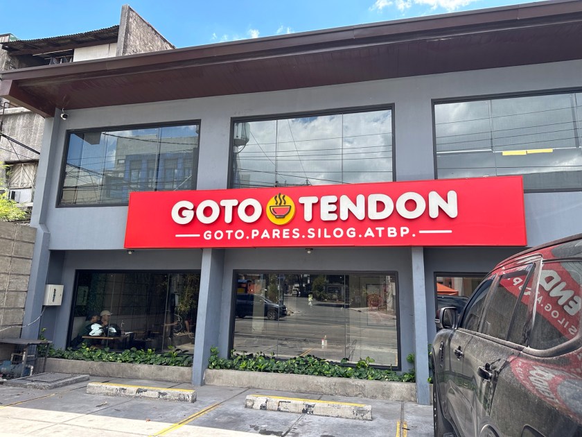 Goto Tendon: Mandaluyong’s new Pinoy comfort food destination ...
